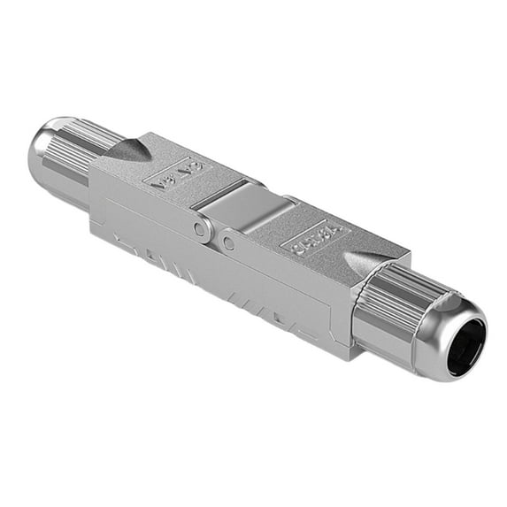 Tool Less RJ45 Coupler Ethernet Cable Extender PoE+ For Cat7 Cat6A ...