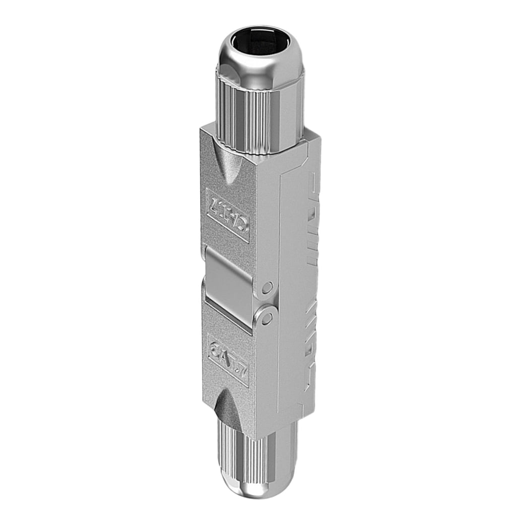 Tool Less RJ45 Coupler Ethernet Cable Extender PoE+ For Cat7 Cat6A ...
