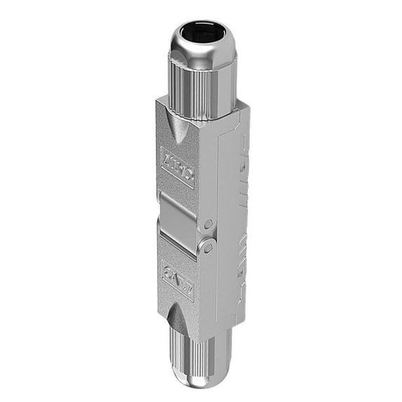 Tool Less RJ45 Coupler Ethernet Cable Extender PoE+ For Cat7 Cat6A ...