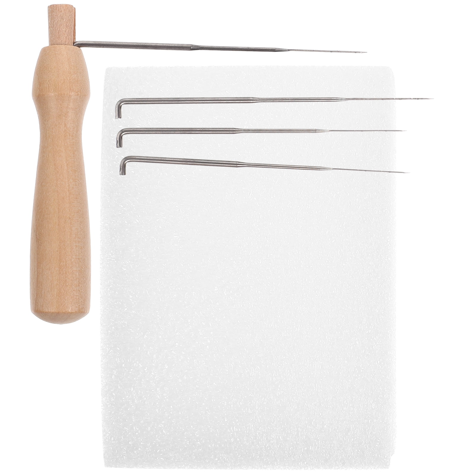 Tool Needle Felting Kit Beginner Portable Work Bench Accessories ...