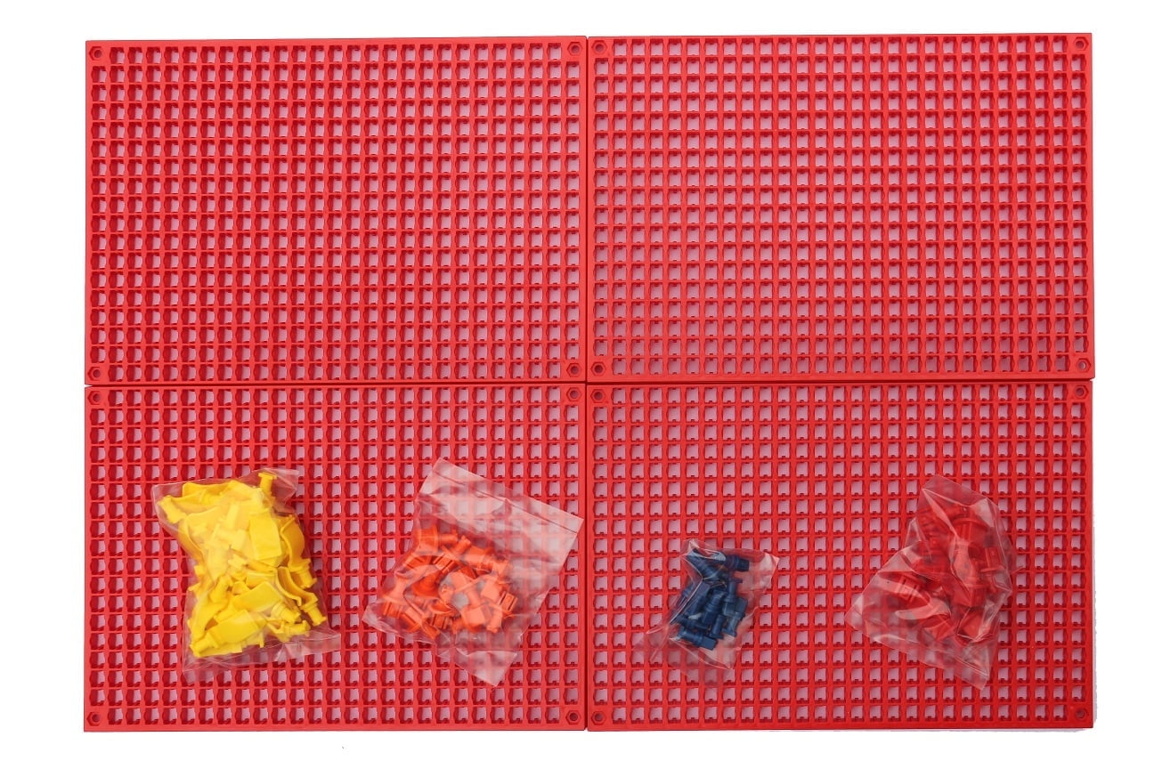 Tool Organizer Kit (RED) - Organize your Sockets, Wrenches, Pliers, etc ...