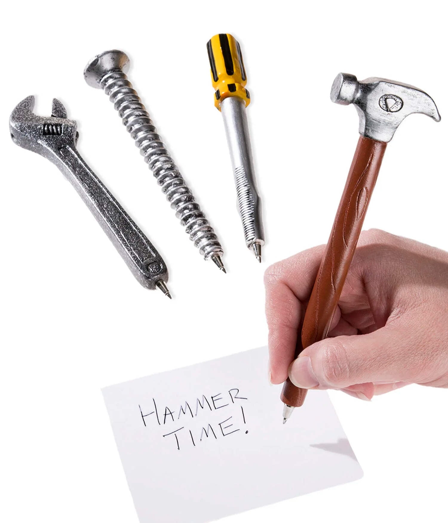 Construction-Themed Tool Pens: Hammer, Wrench, Screwdriver, & Screw ...
