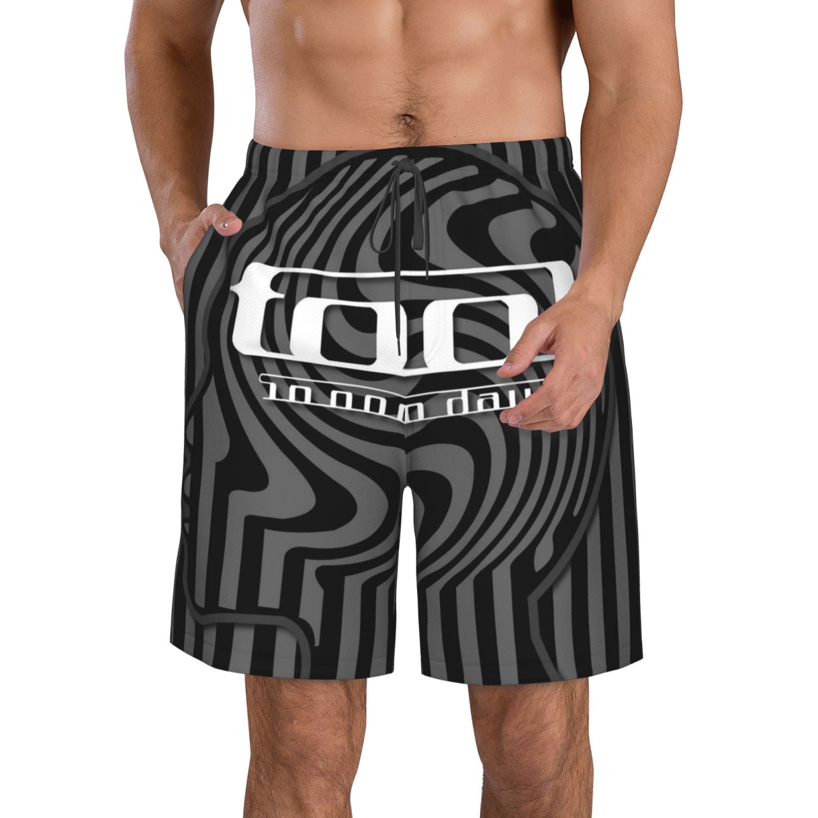 Tool Rock Band Men's Beach Shorts Swim Trunks Casual Quick Dry Board ...
