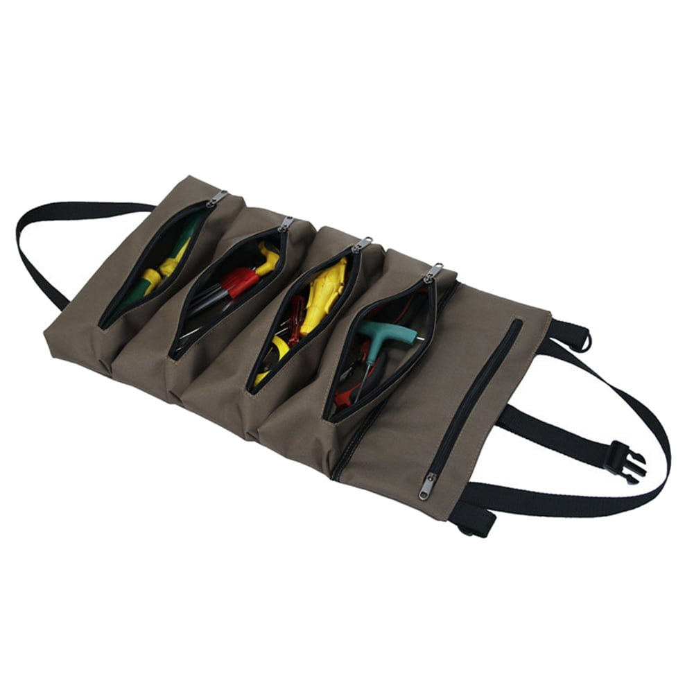 Tool Roll Bag,Large Wrench Roll,Big Tool Roll Up Bag,Wrench Organizer ...