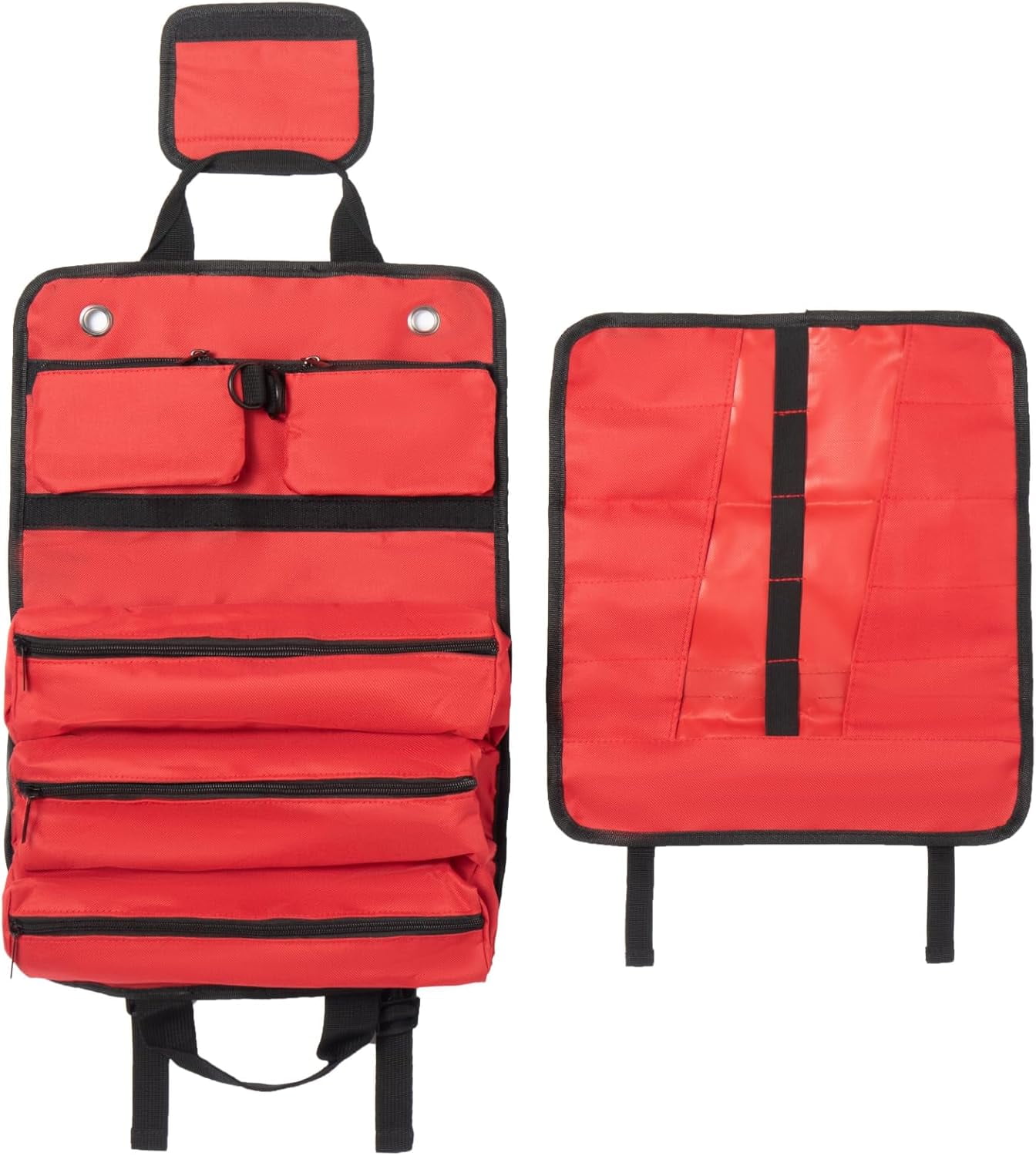 Tool Roll Bag Organizers- Heavy Duty Roll Up Tool Bag Organizer Small ...