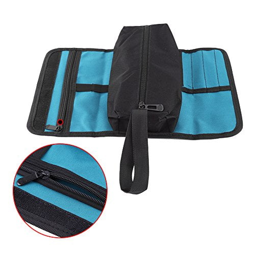 Tool Roll Up Pouch, Foldable Tool Roll Organizer Storage Holder Multi ...