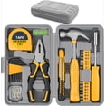 Tool Set 25pc Pink Household DIY Tool Kit for Women. Small Mini Tool ...