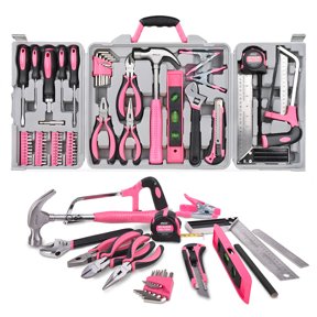 TOPHDY 325-Piece Home Tool Kit, Multi-Purpose Tool Set with Toolbox ...