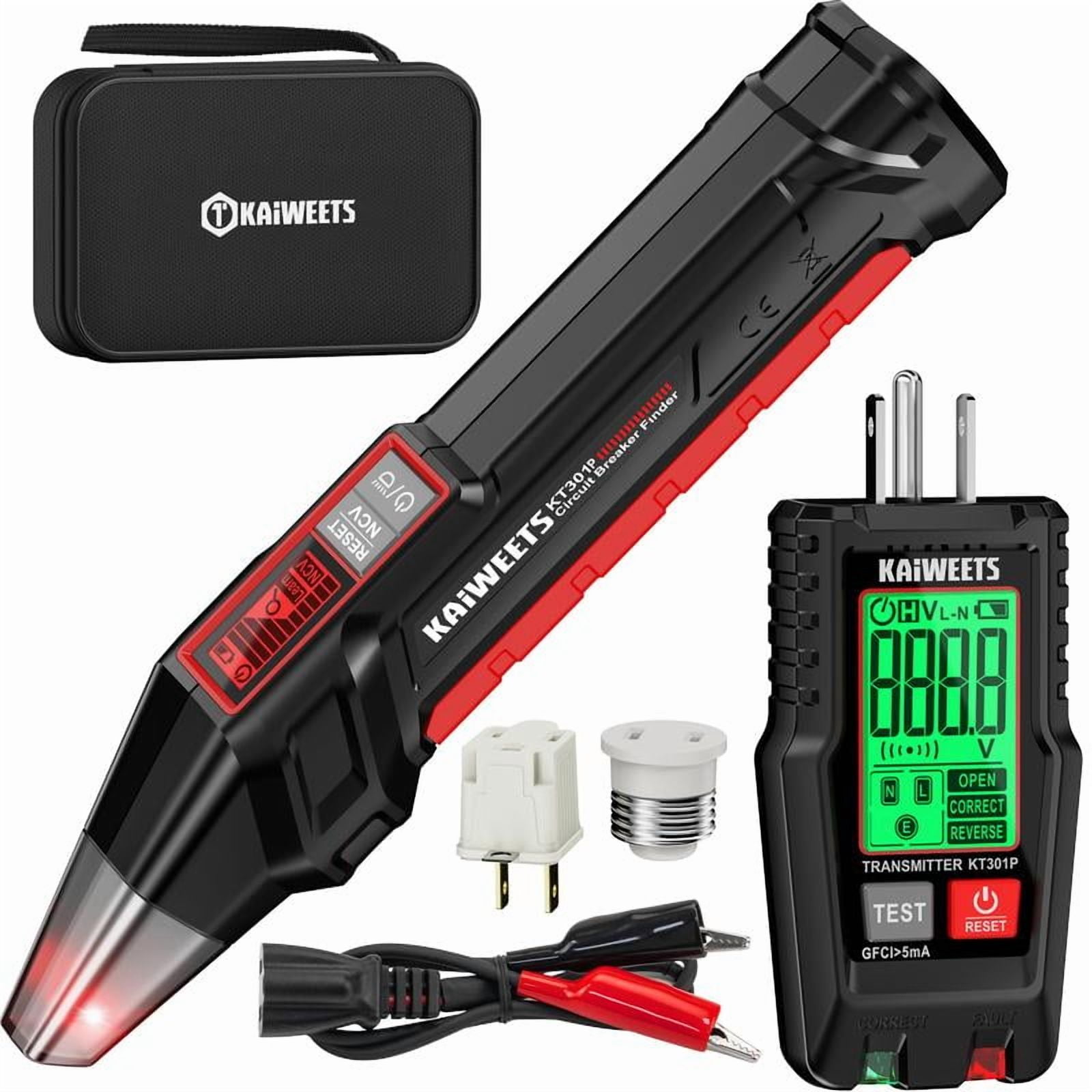 Tool Set with Alert LCD Display, Electric & Voltage Tester, Transmitter ...