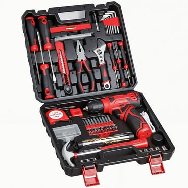 TOPHDY Complete Tool Box Pack, 149 Piece Set, Household DIY ...