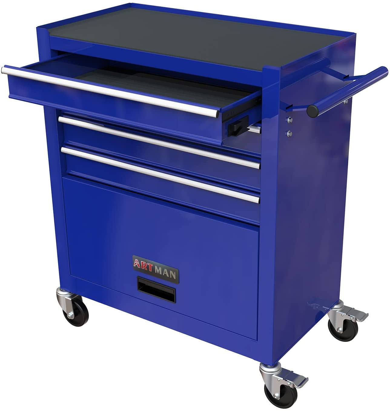 Tool Sets and Mechanic Tool Set Cabinet with Wheels and Handle 4-Drawer ...