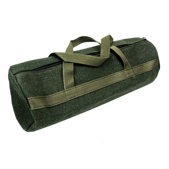 3U Canvas Roll up Tool Bag Wrench Roll Up Pouch Organizer Car Tool ...