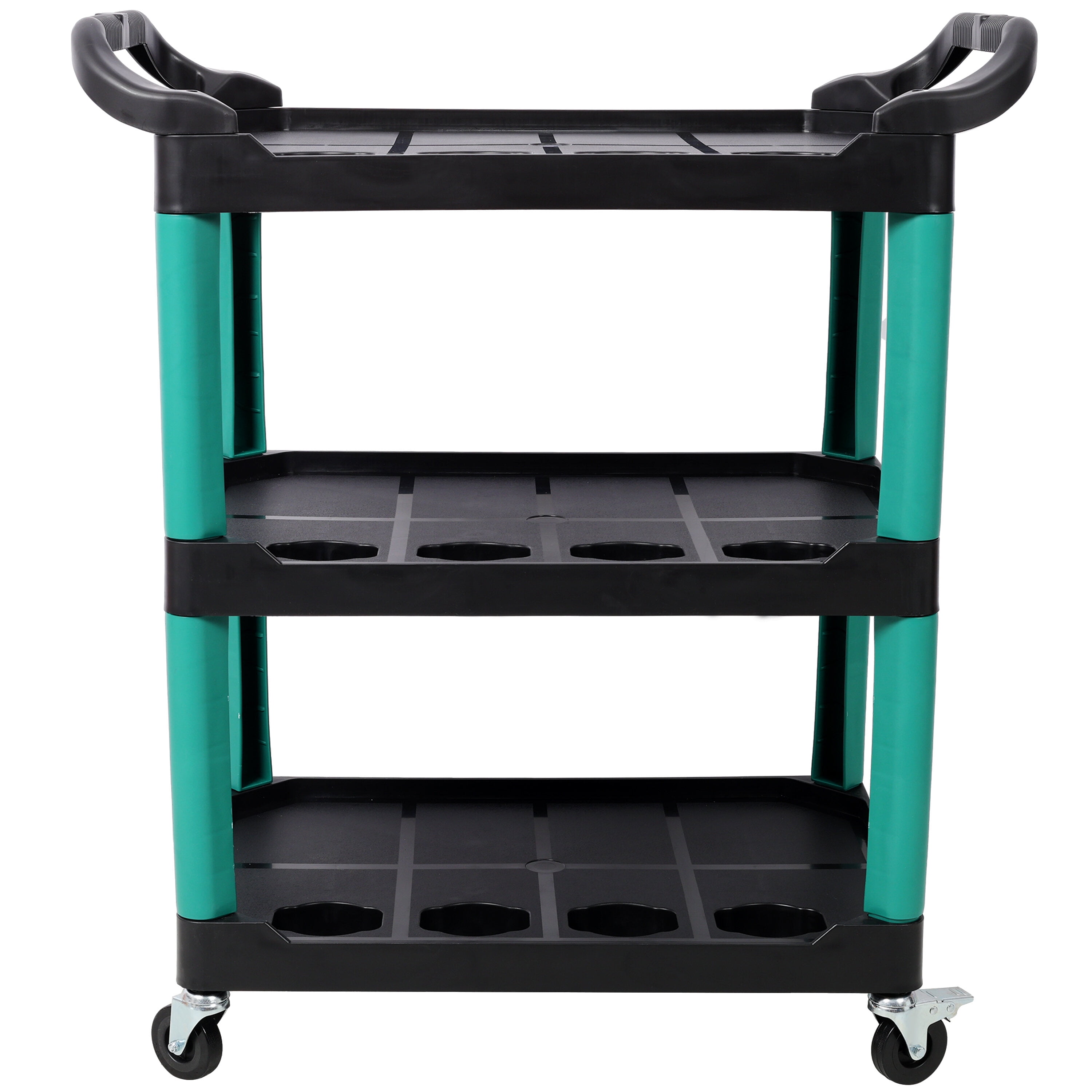 Tool Storage Cart 3 Tier Rolling Auto Detail Cart With Wheels,Car Wash ...