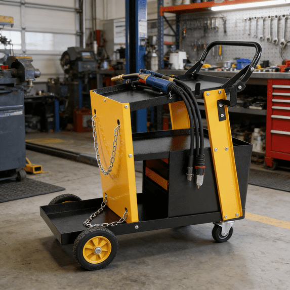 Tool Storage Cart Multi-function welder trolley, MIG TIG ARC plasma ...
