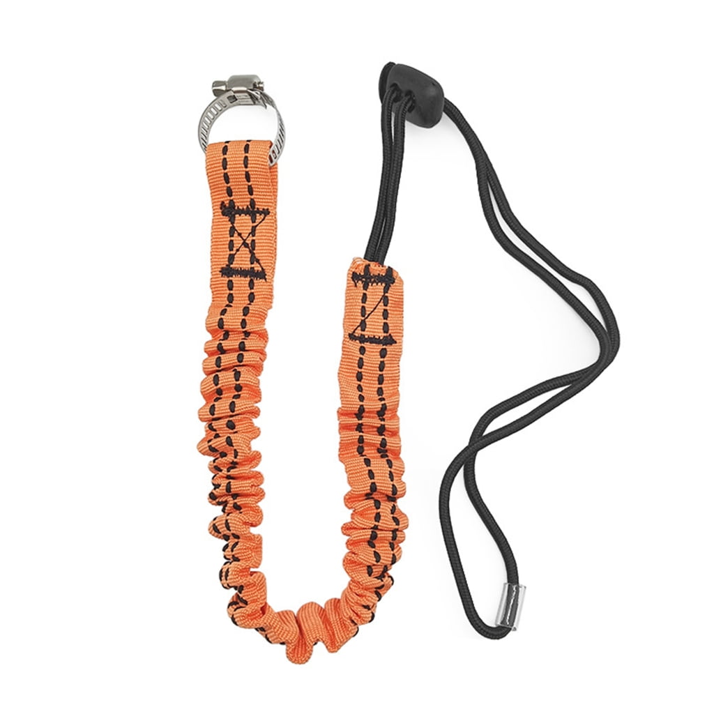 Tool Tethers Lanyard with Fixed Hose Clamps Safety Bungee Tethers Tool ...