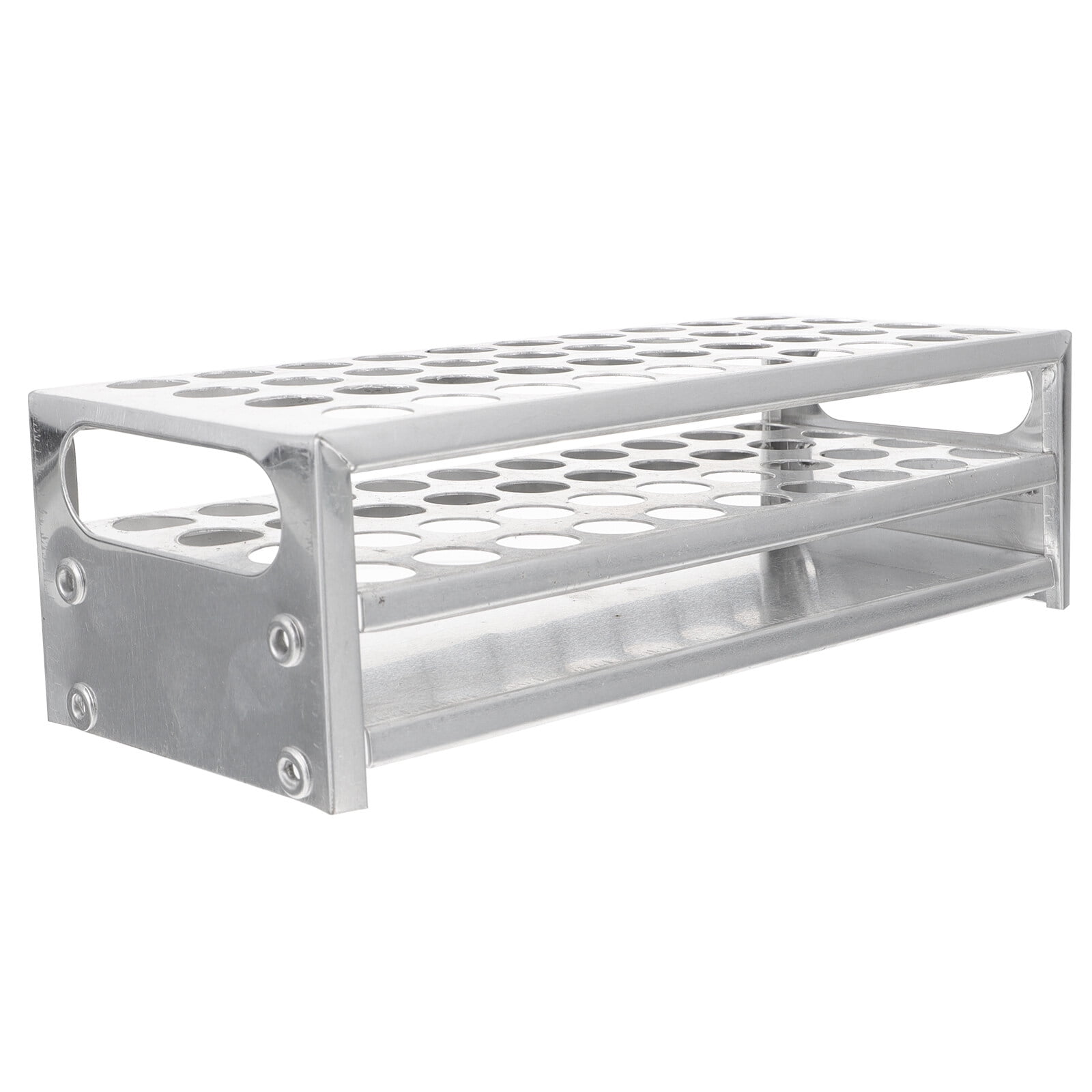 Tool Trays Test Tube Rack Laboratory Stainless Steel Clear Stand Small ...