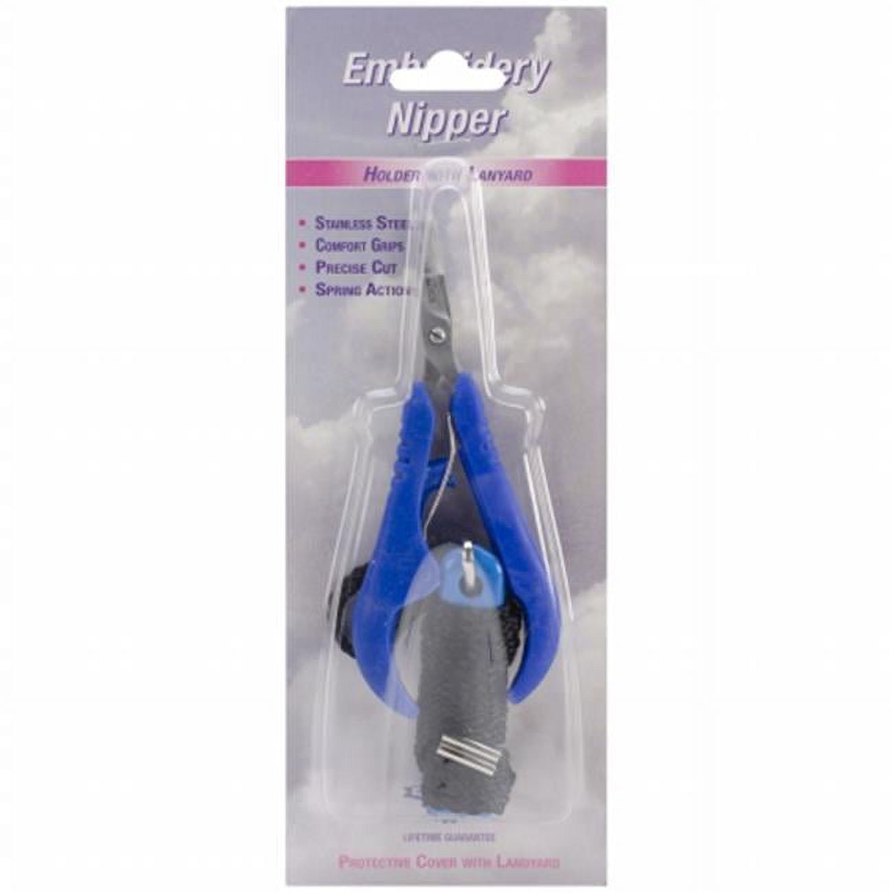 Tool Tron Embroidery Nippers-Blue W/Sheath - Walmart.com