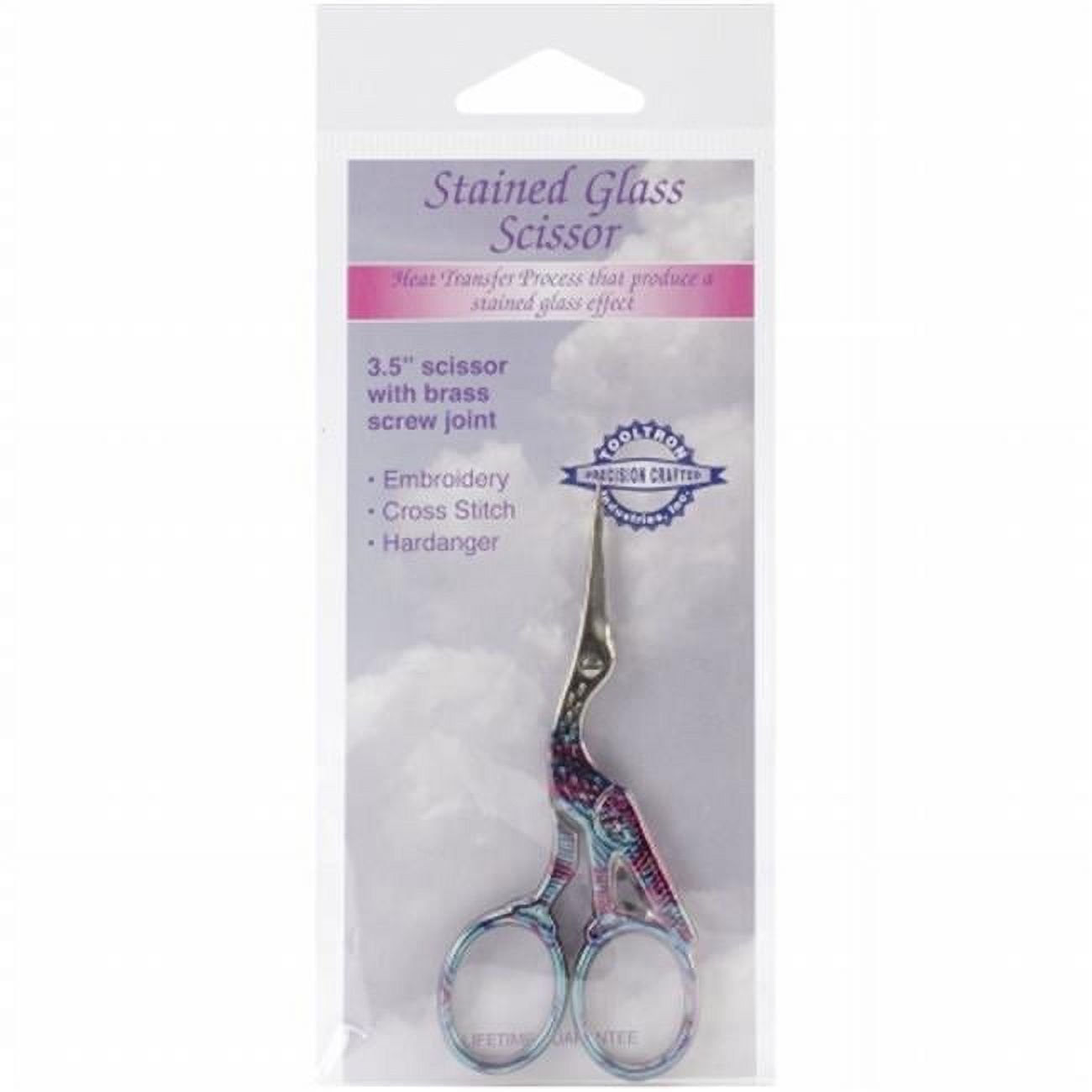 Tool Tron Stork Scissors 3.5"-Stained Glass - Walmart.com