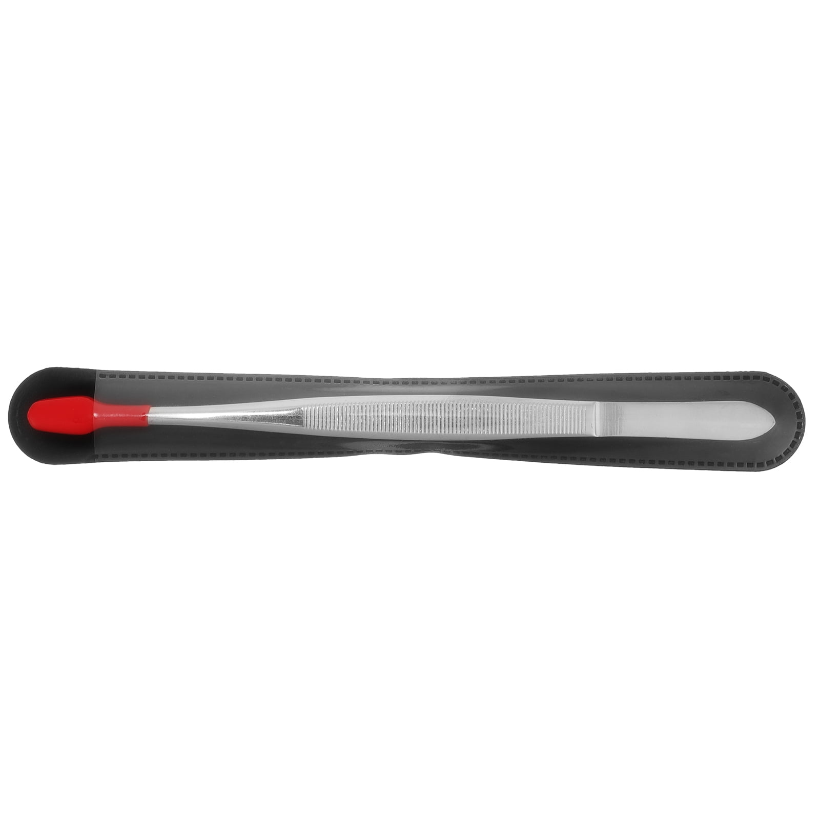 HAKIDZEL Tweezers With Rubber Tips Silver 1Set 5.9x0.7x0.3In - Walmart.com