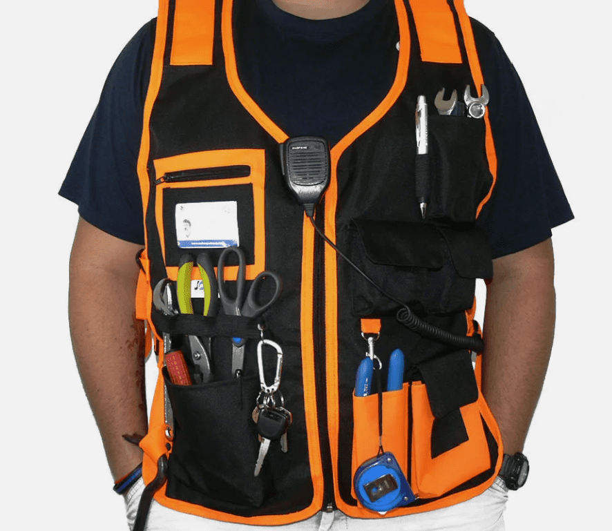 Electrician tool vest store