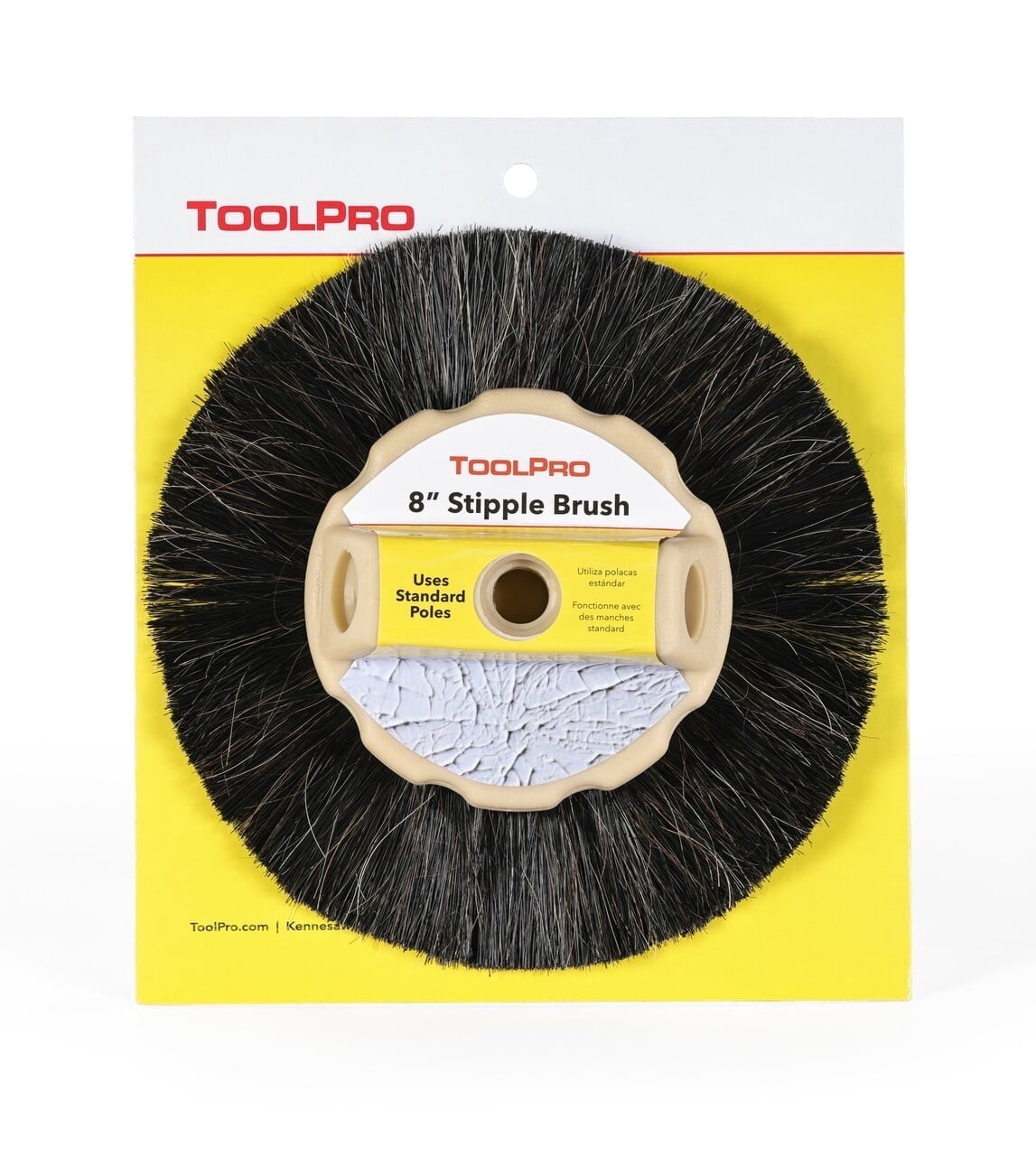 ToolPro 8-Inch Stipple Brush – Professional Texture Brush for Drywall ...