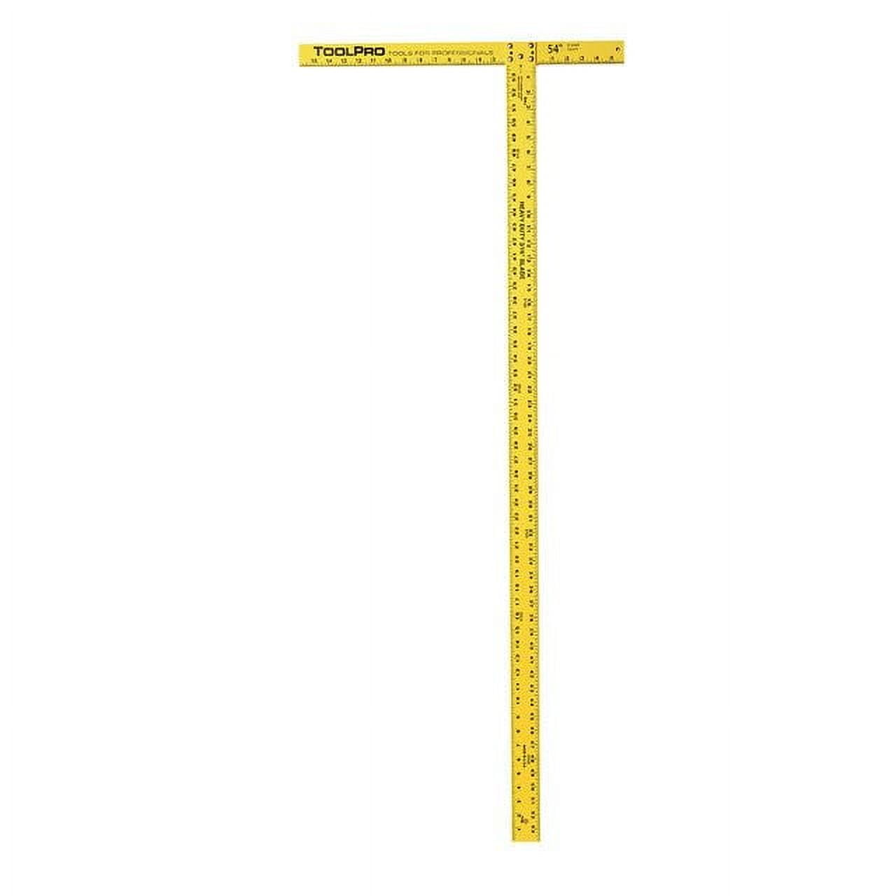 ToolPro Professional Grade Heat Treated Aluminum Drywall T-Square - 54 ...