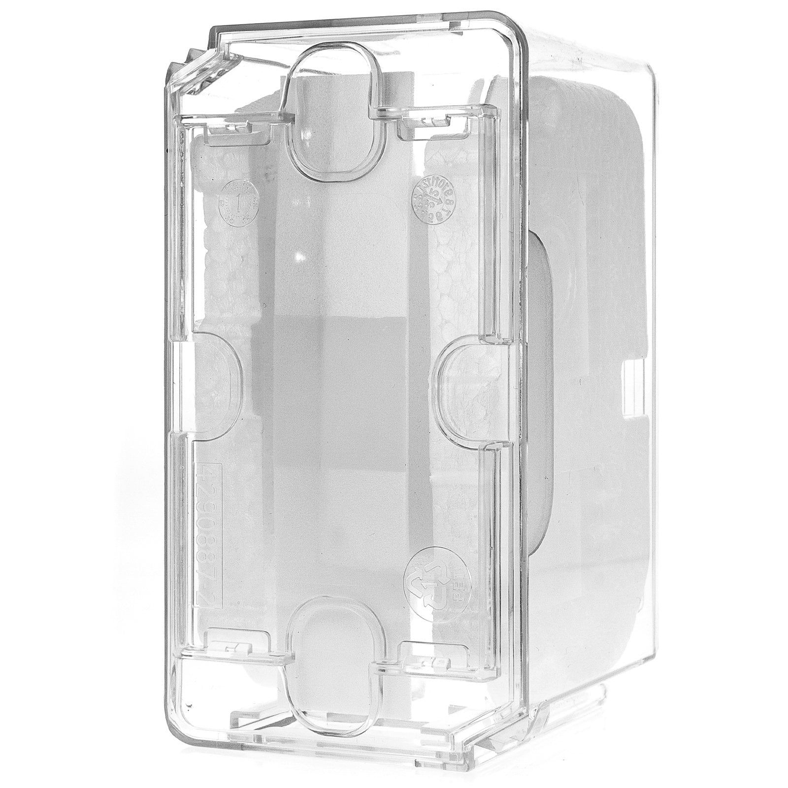 ToolTreaux 1pk Clear Plastic Watch Case Coffin Travel Essentials ...