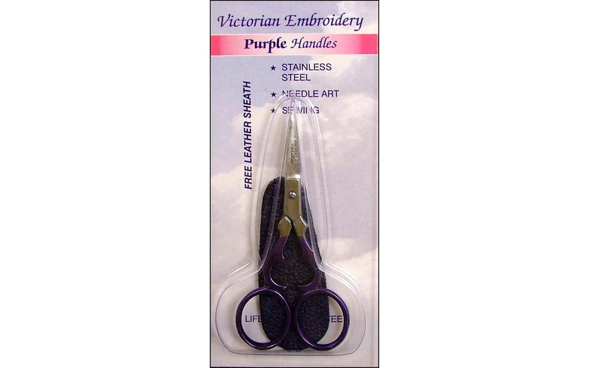 ToolTron Scissor 3.5" Victorian Embroidery Purple - Walmart.com