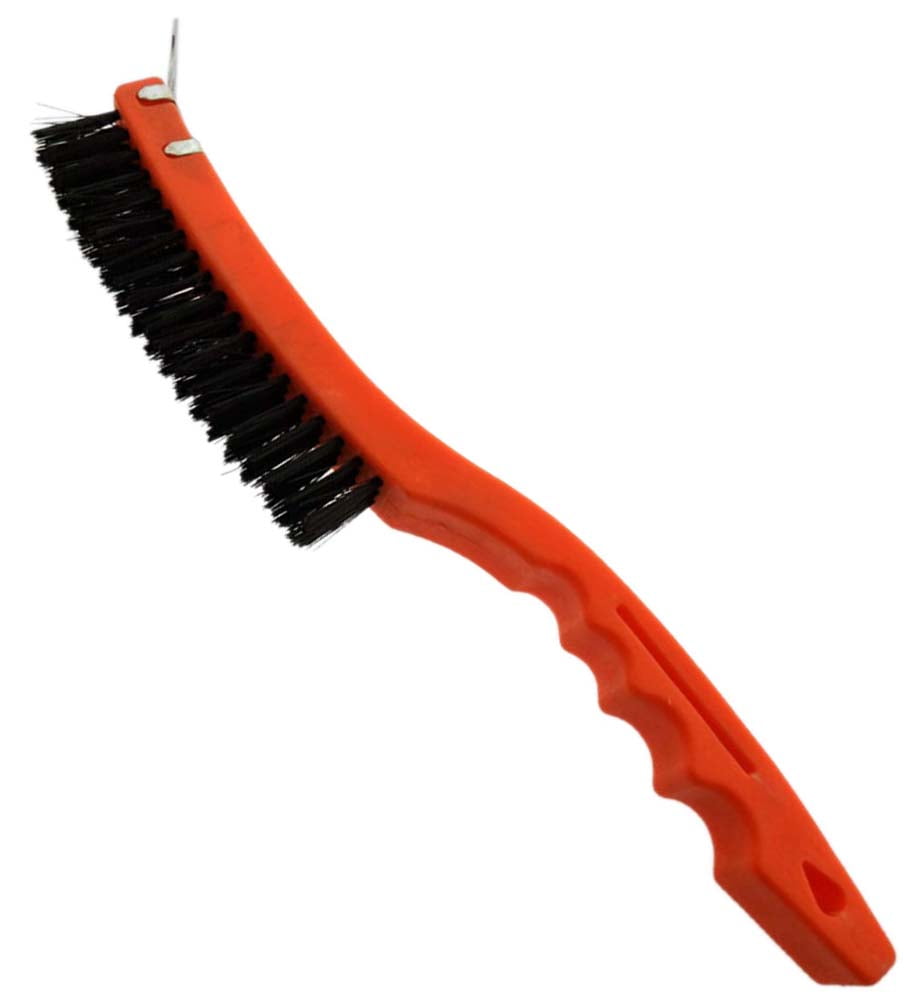 ToolUSA (12 Pack) 13.5" (34.3 cm) Cleaning Brush with Metal Scraper ...
