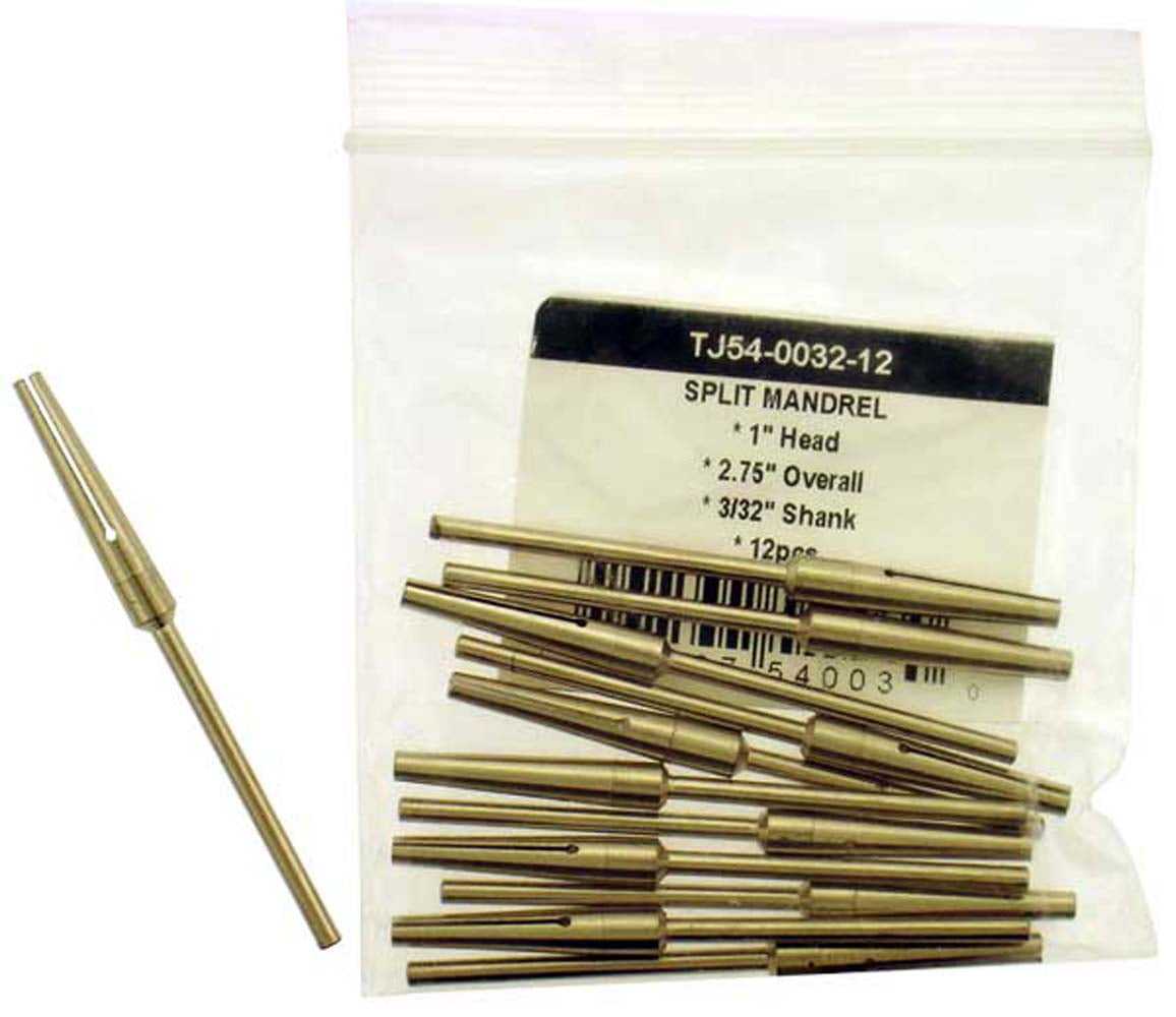 ToolUSA 12 Piece Split Shank Mandrels Set | 2.75" (7 cm) Length ...