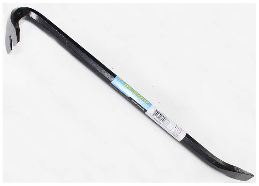 ToolUSA 18" (45.7 cm) Steel Wrecking Bar | Curved Nail Puller & Beveled ...