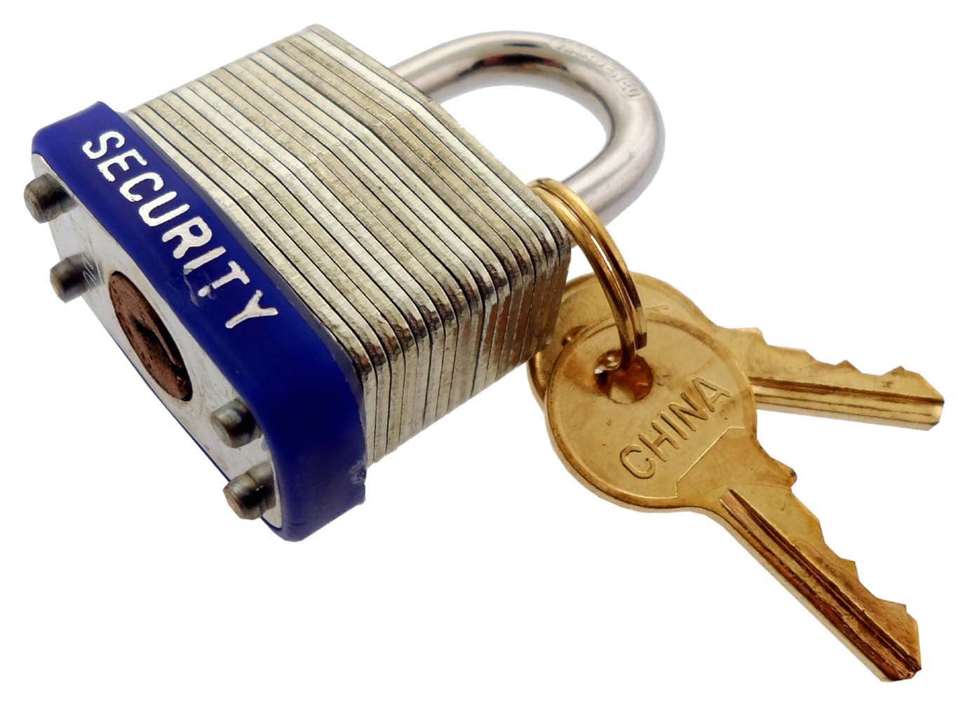 ToolUSA (2 Pack) 30mm (3 cm) Laminated Padlock | Rust-Resistant Steel ...