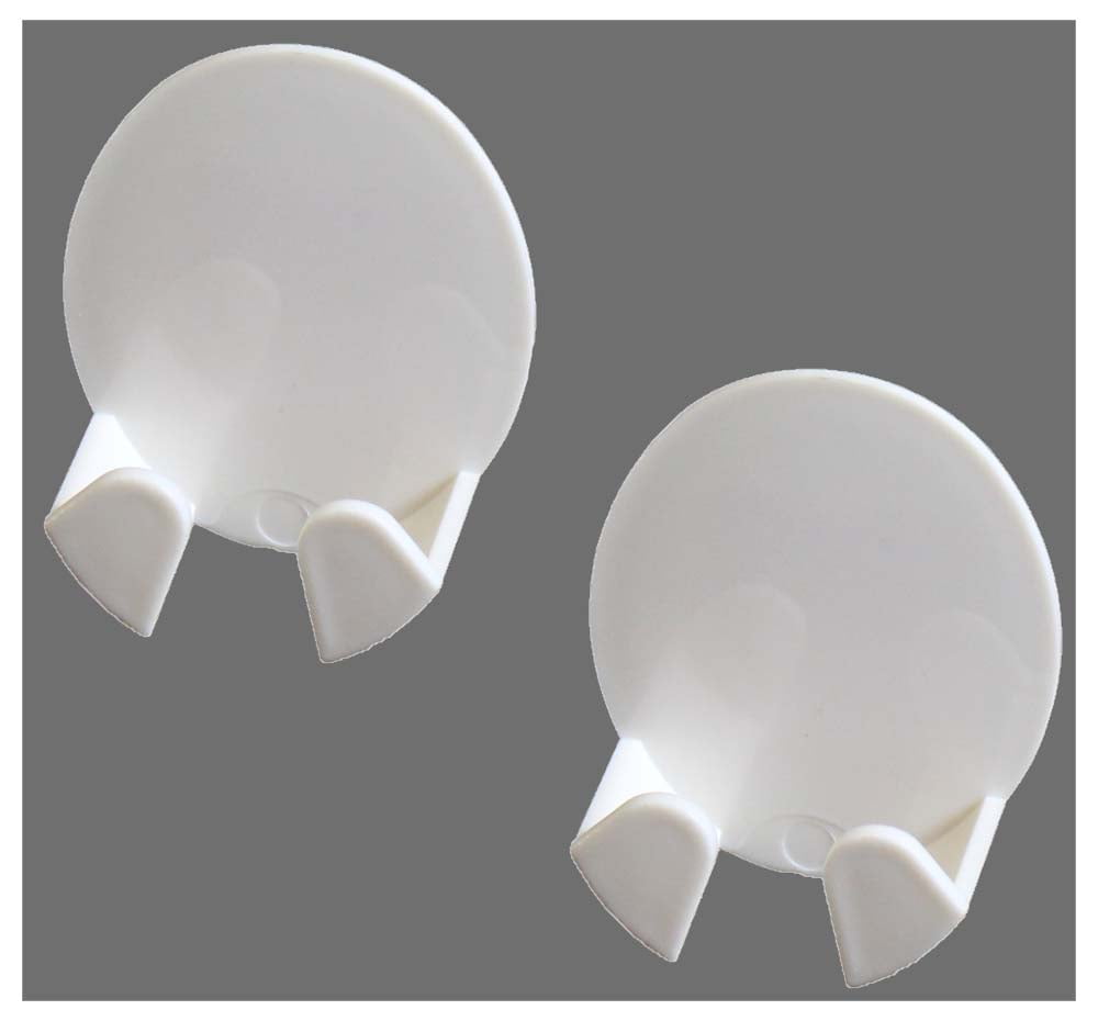 ToolUSA 2-Pack Adhesive Plug Holder | 2.5" x 2" (6.35 cm x 5.08 cm ...