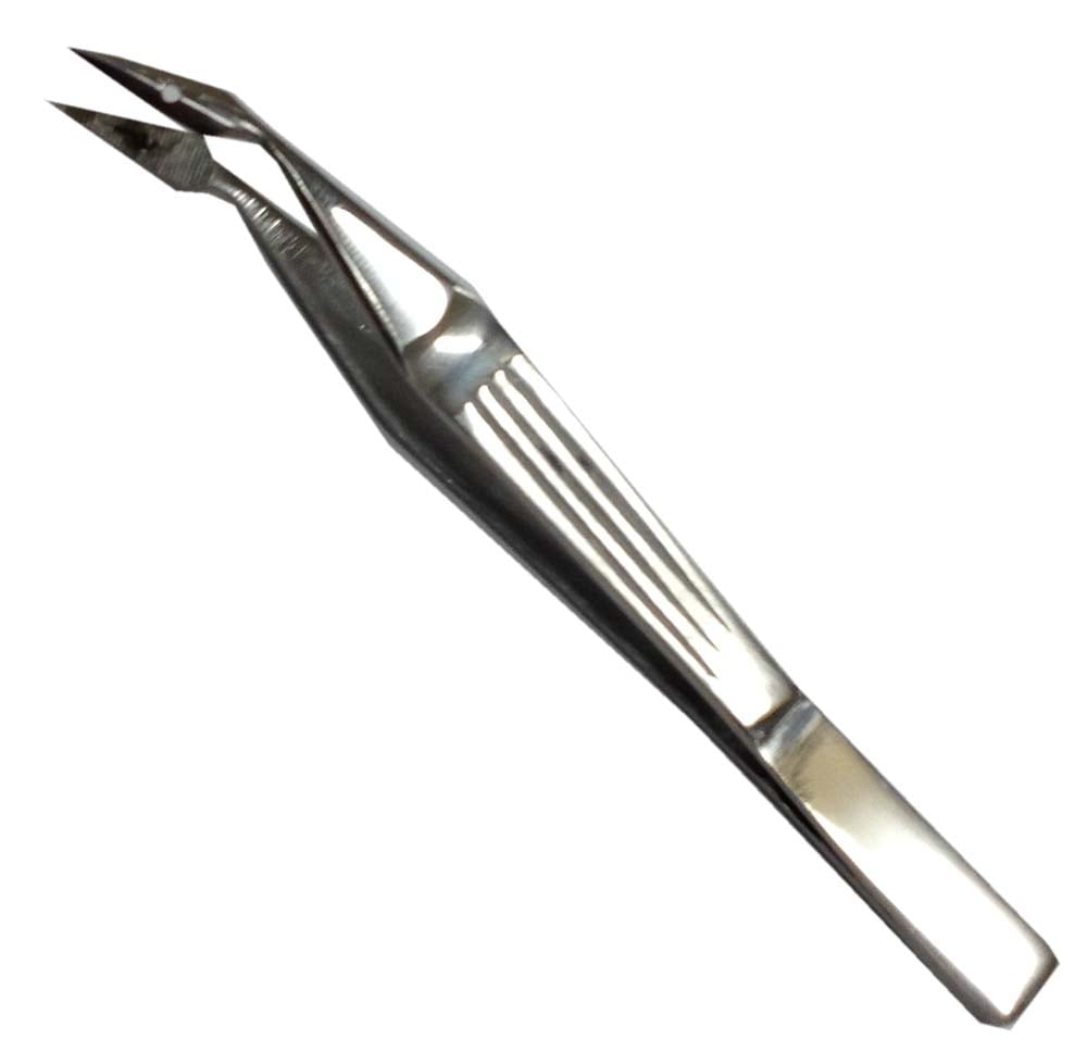 ToolUSA (2 Pack) Carmalt Curved Tip Forceps | 4.25" (10.8 cm) Stainless ...