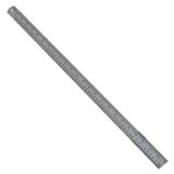 ToolUSA 24" (600mm) Precision Dual-Scale SAE/Metric Stainless Steel ...