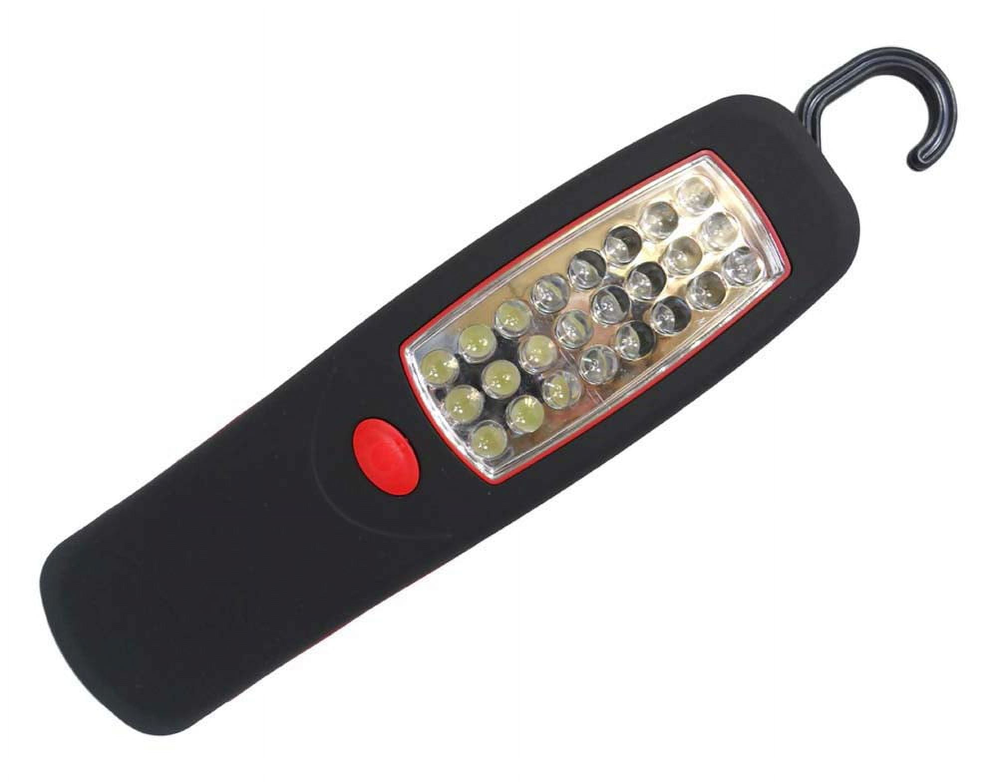 ToolUSA 24 LED Work Light | Magnetic Back & Overhead Hook | Bright ...