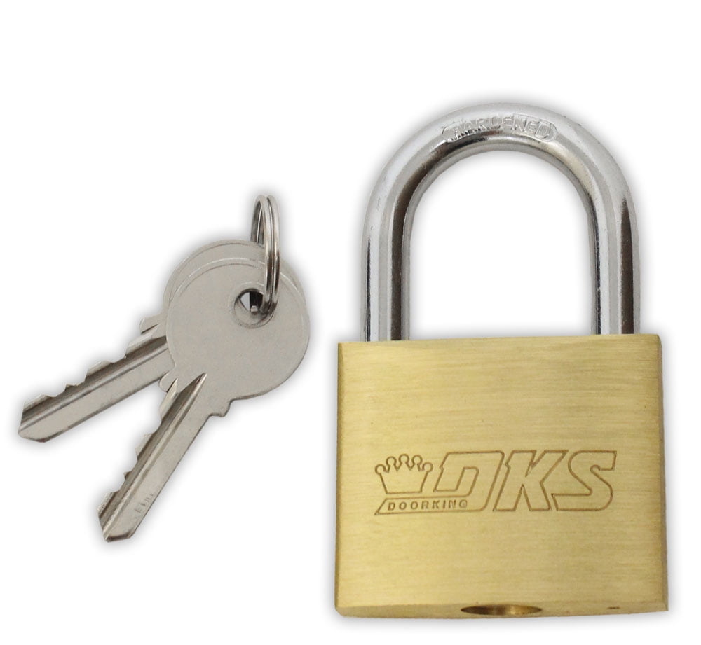 ToolUSA 25 Piece 45MM Heavy Duty Brass Padlocks | Hardened Steel Shank ...