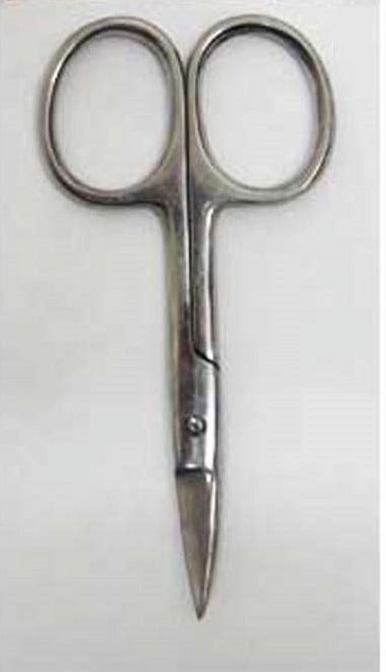 ToolUSA 3.5" (8.9 cm) Curved Blade Cuticle Scissors | Extra Sharp and ...