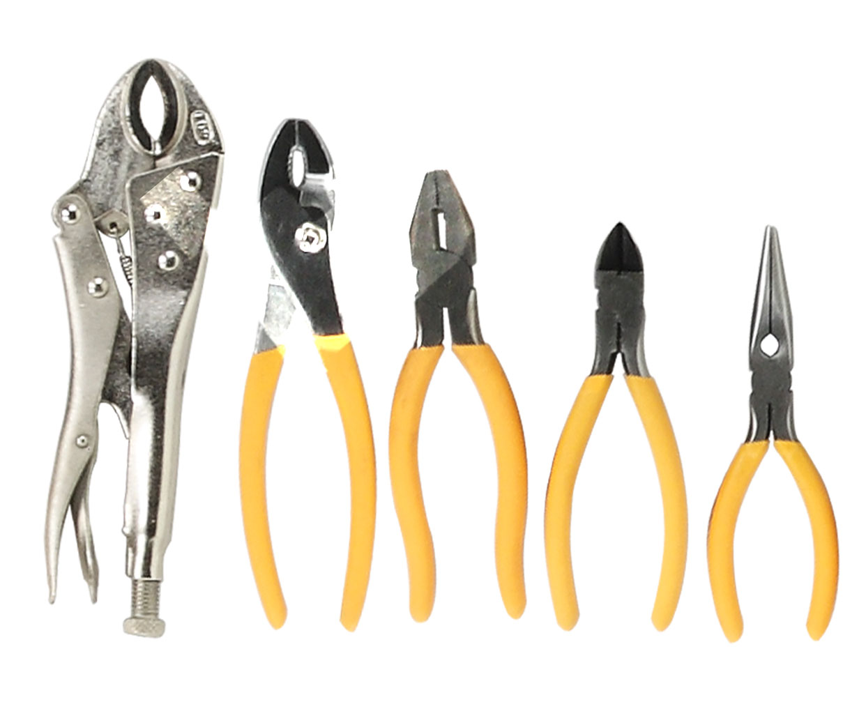 ToolUSA 5 Piece Comprehensive General Plier Set | Precision Engineered ...