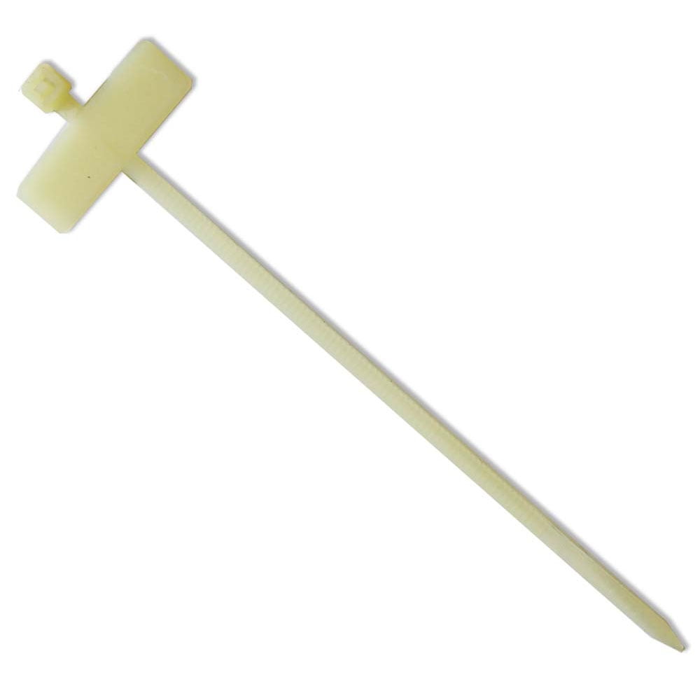 ToolUSA 50-Piece 4" (10.2 cm) Nylon Zip Ties with Writable Markers ...