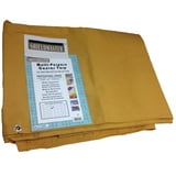 ToolUSA 6 x 8-foot Yellow Canvas Tarp | Water Repellent | Durable ...