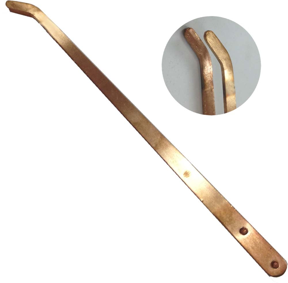 ToolUSA 8-3/4 Inch Curved Top Copper Tong For Caustic Substances ...