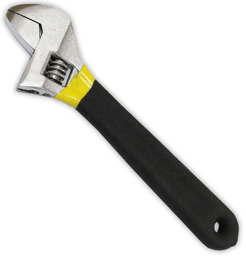 ToolUSA 8" Adjustable Wrench | Chrome Plated Steel | Universal Fit ...