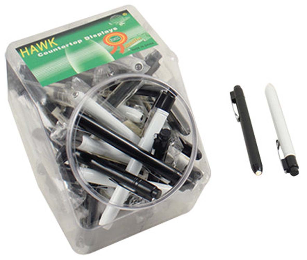 ToolUSA (96 Pack) Pen-Sized & Portable Flashlight Jar Set | Pocket Clip ...