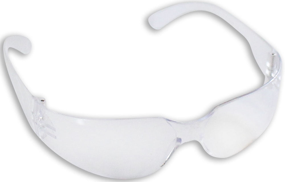 ToolUSA Clear Sporty Safety Glasses | Polycarbonate Lenses | Maximum ...