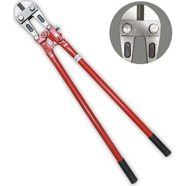 ToolUSA Heavy-Duty Bolt Cutter | 42" (106.7 cm) | Steel Head ...