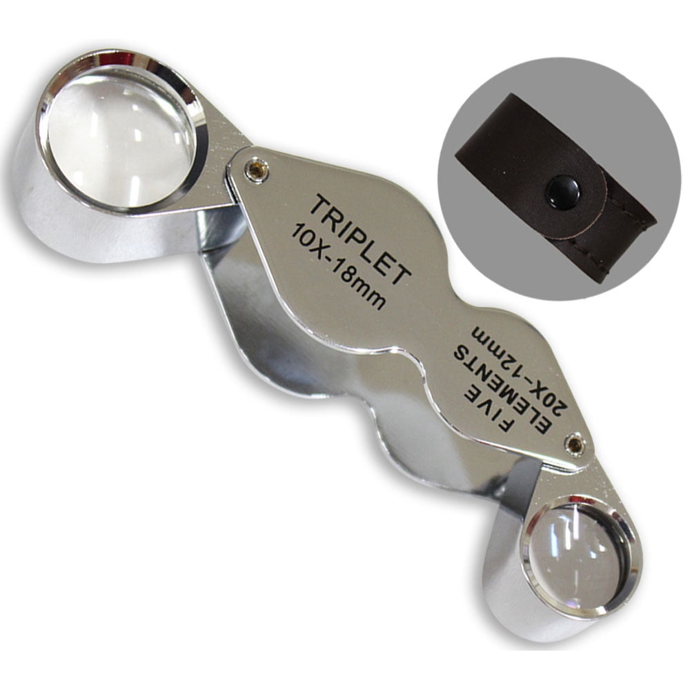 ToolUSA Micro View | Double Ended Triplet Loupes | 10x & 20x ...