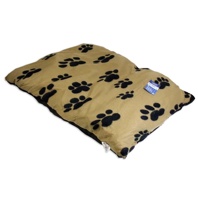 ToolUSA Paw-Printed Soft Dog Bed | 36" x 27" | 100% Polyester | Slip ...