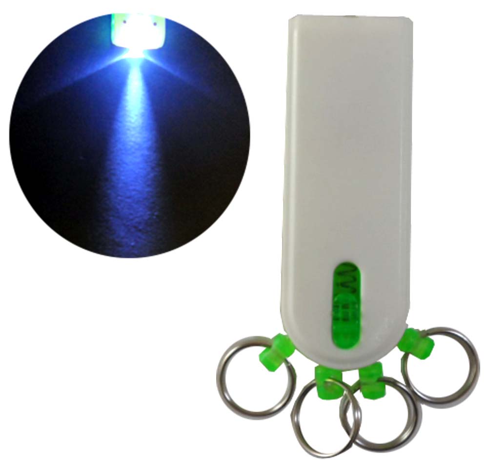 ToolUSA Plastic LED Key Ring | 4 Rings with Quick Release Feature ...