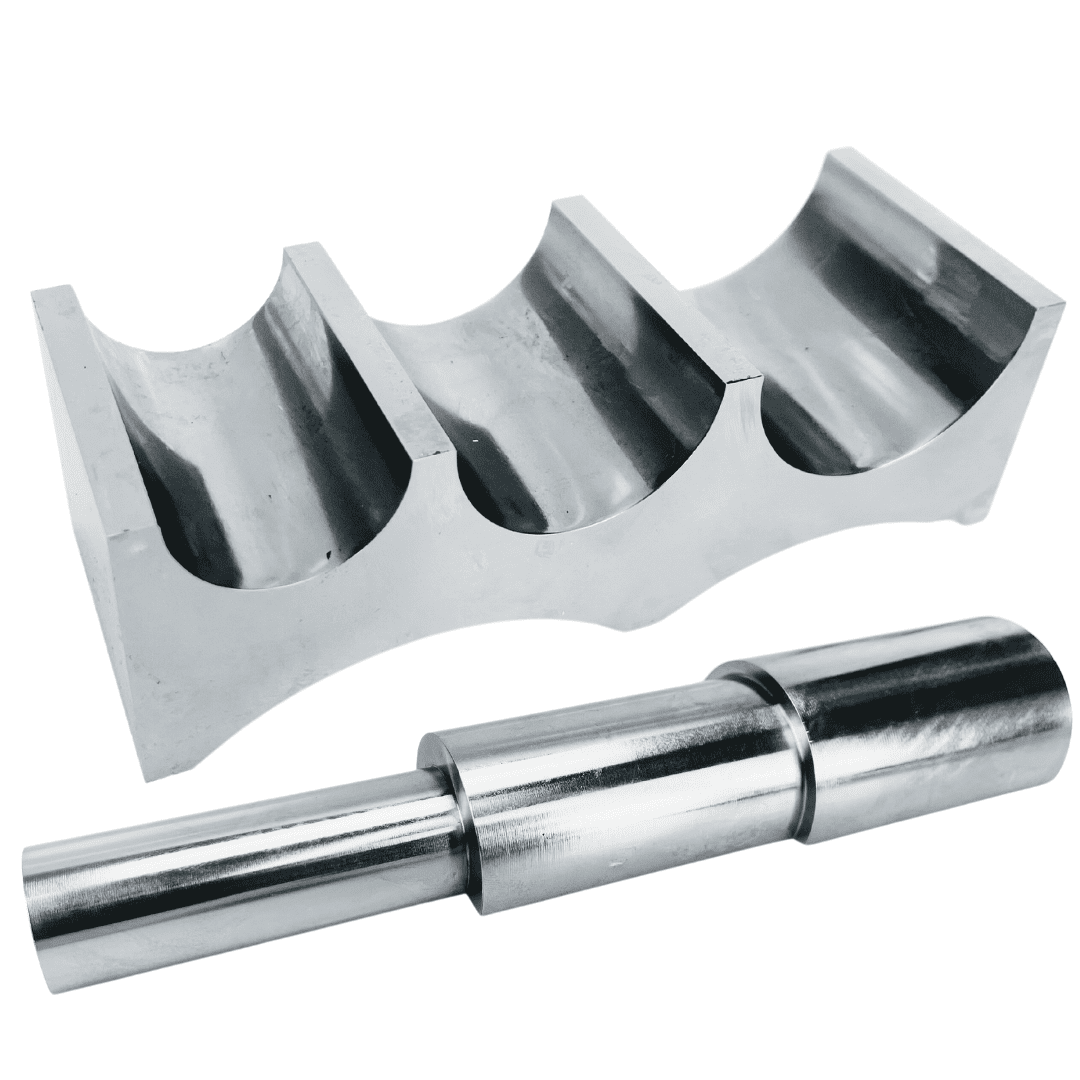 ToolUSA Solid Steel 2-Piece Metal Shaping Set | 8" Tool with 5 Slots ...